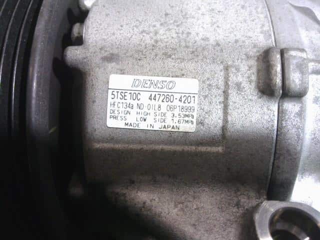 [Used]A/C Compressor TOYOTA Vitz 2012 DBA-NSP130 8831052730 - BE ...