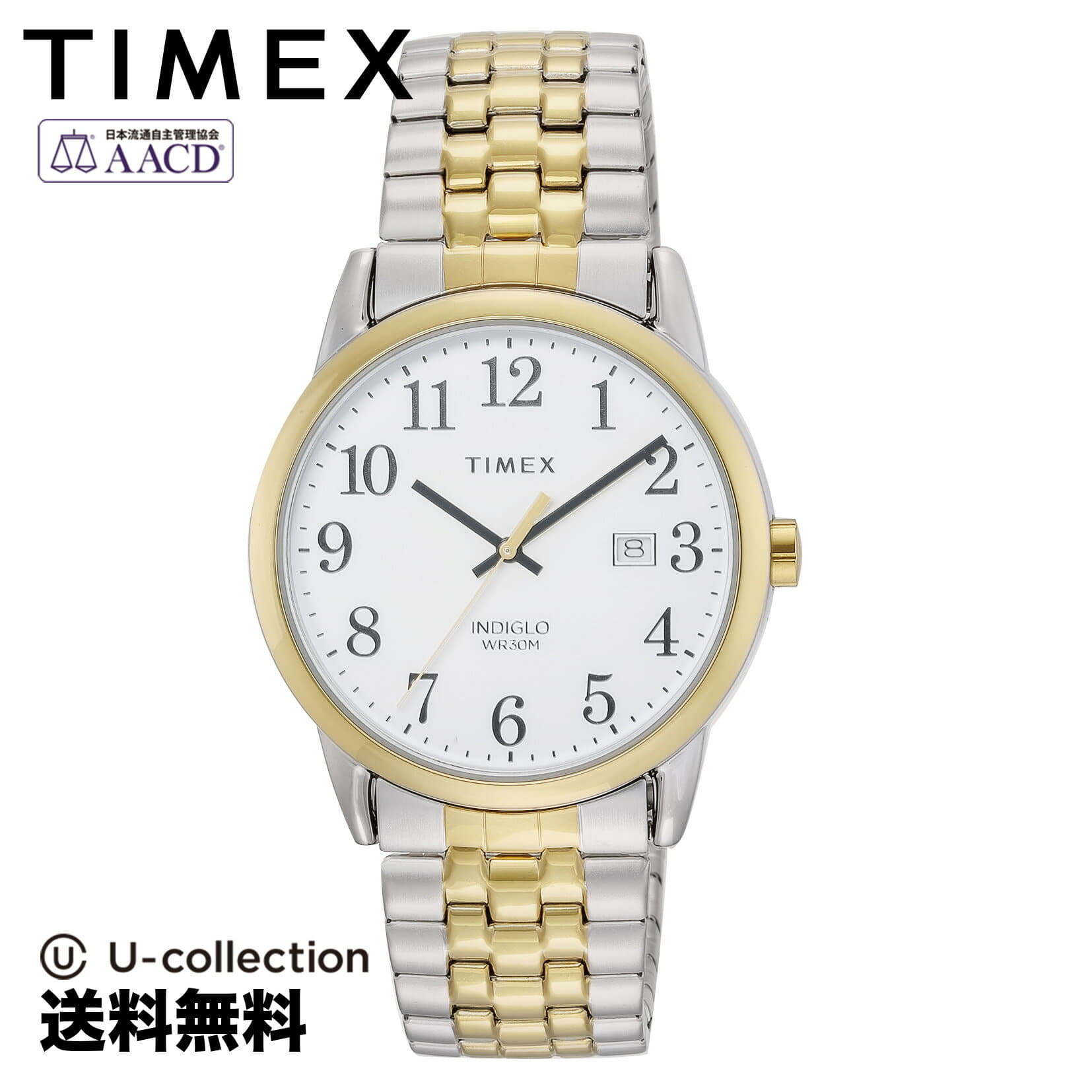 [New]30%OFF & TIMEX Timex easy leader quartz mens white TW2V20100 clock ...
