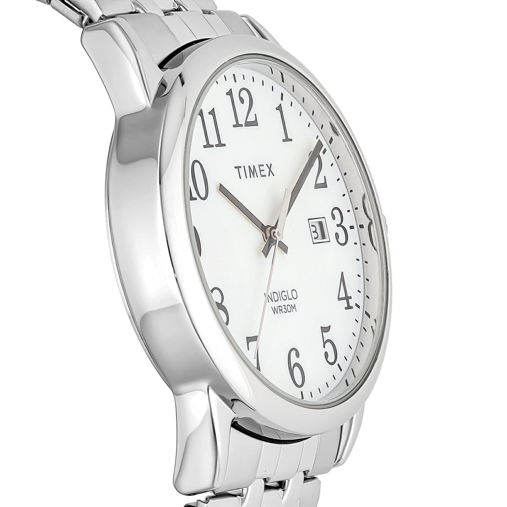 [New]30%OFF & TIMEX Timex easy leader quartz mens white TW2V40000 clock ...