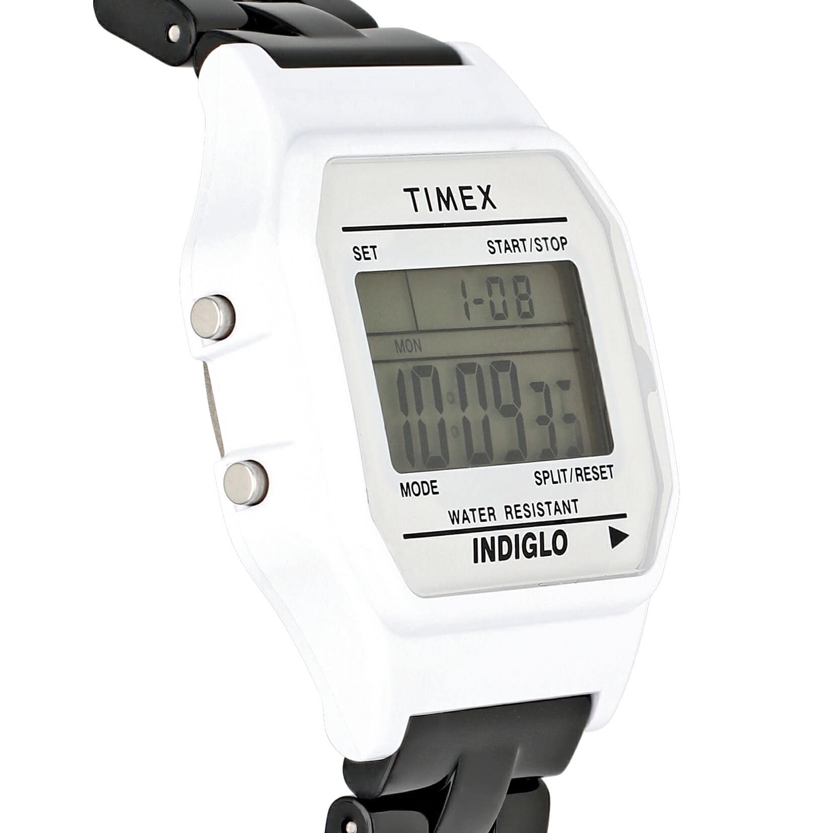 [New]TIMEX Timex Classic digital tile collection quartz mens white ...
