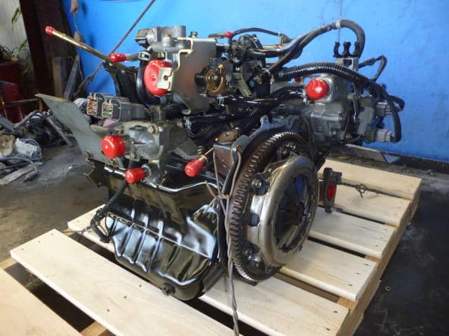 [Used]EN07V Engine SUBARU Sambar 1999 GD-TT1 10100KJ110 - BE FORWARD ...