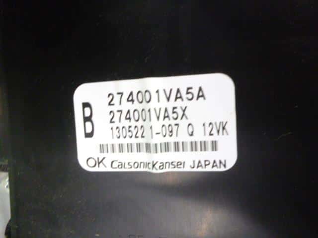 [Used]Air Conditioner Assembly NISSAN Serena 2013 DAA-HFC26 274111VA0A ...
