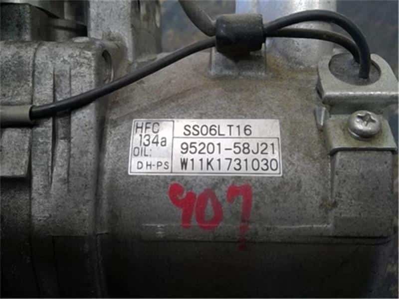 [Used]A/C Compressor SUZUKI Carry 2011 EBD-DA63T 9520058J22 - BE ...