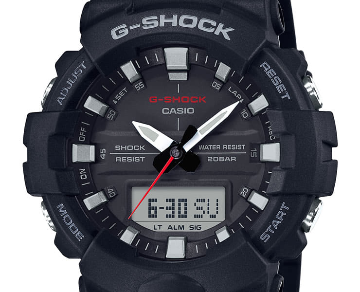 [New]Mens (GA8001AJF) with the G-SHOCK Black GA-800-1AJF CASIO Casio G ...