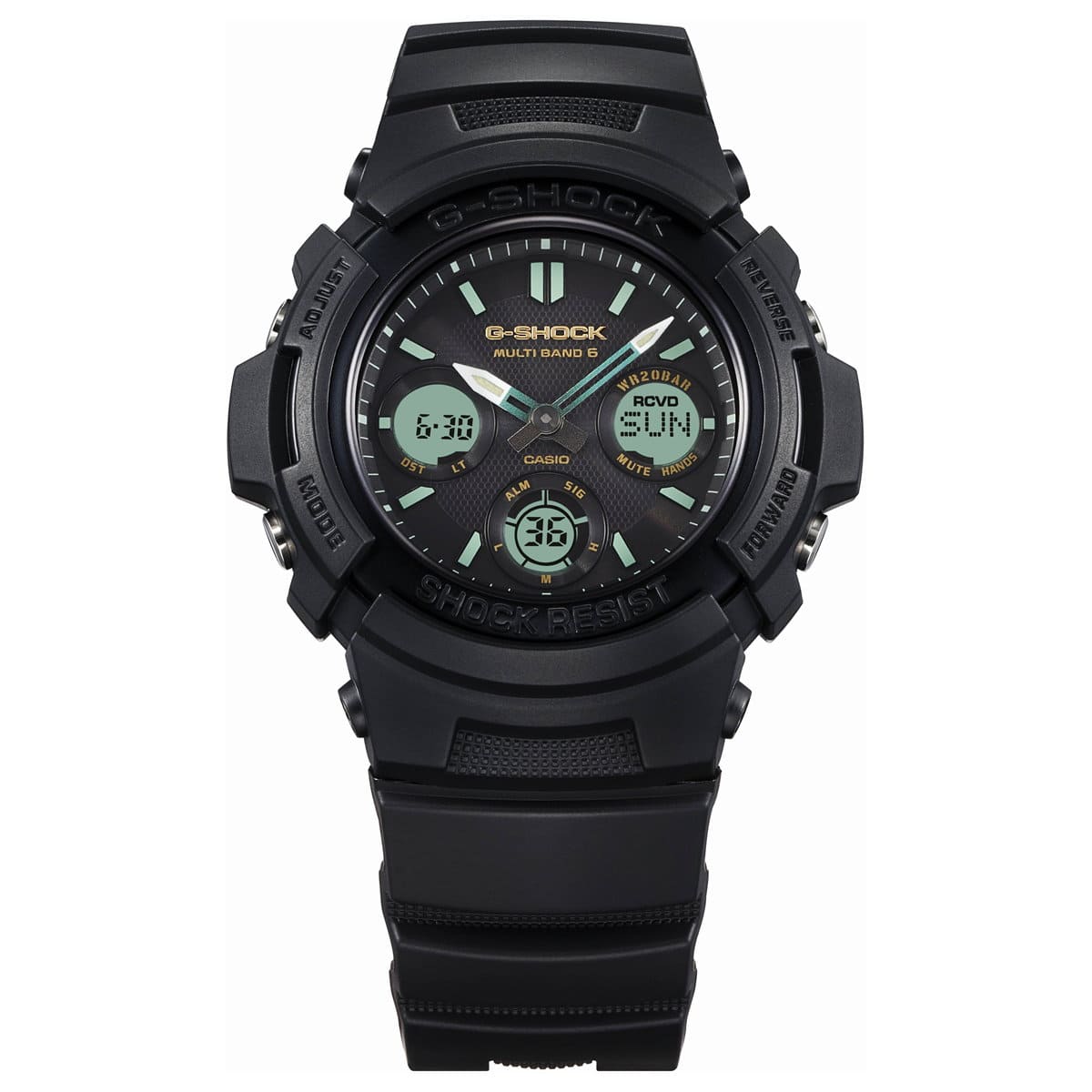 [New]up to 37 times! G-SHOCK Electric wave solar radio time signal ...
