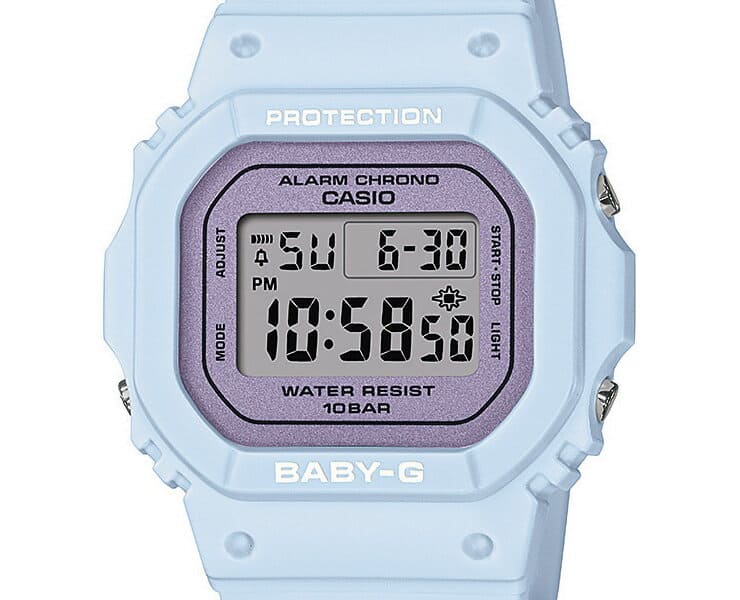 [New]Casio baby G Mini size flower color blue & purple BGD-565SC-2JF ...