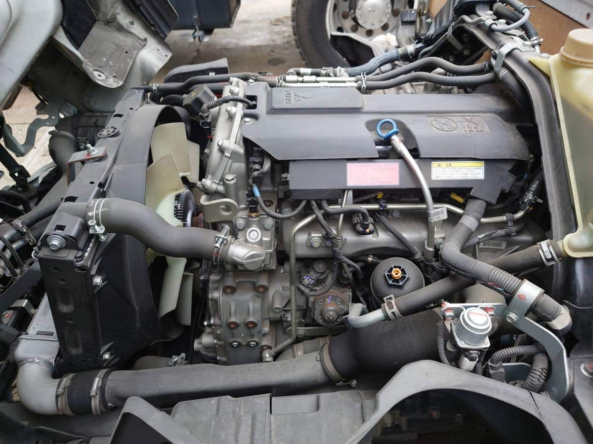 [Used]4P10 type (GAT2) Canter Engine October, 2017 TPG-FBA20 best ...