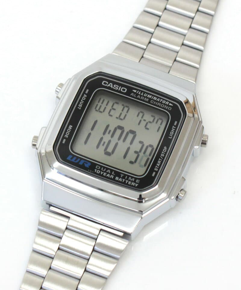 [New]CASIO Casio standard square digital watch A178WA-1 top ism - BE ...