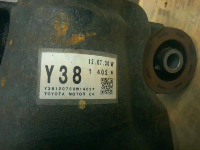 [Used]Rear Rigid Differential Assembly TOYOTA 86 2012 DBA-ZN6 ...