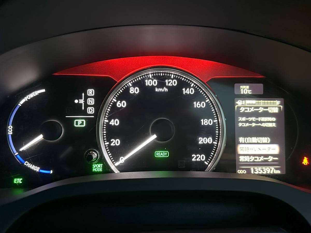 [Used]Lexus CT200H Late Model speedometer CT ZWA10 Early Model medium ...