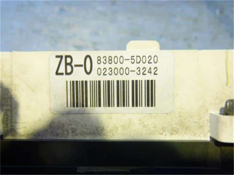 [Used]Speedometer TOYOTA Vitz 2003 UA-NCP13 - BE FORWARD Auto Parts