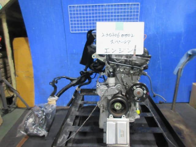 [Used]SPACIA DAA-MK42S Engine ASSY ZVH 11100-50MA0 433082 - BE FORWARD ...