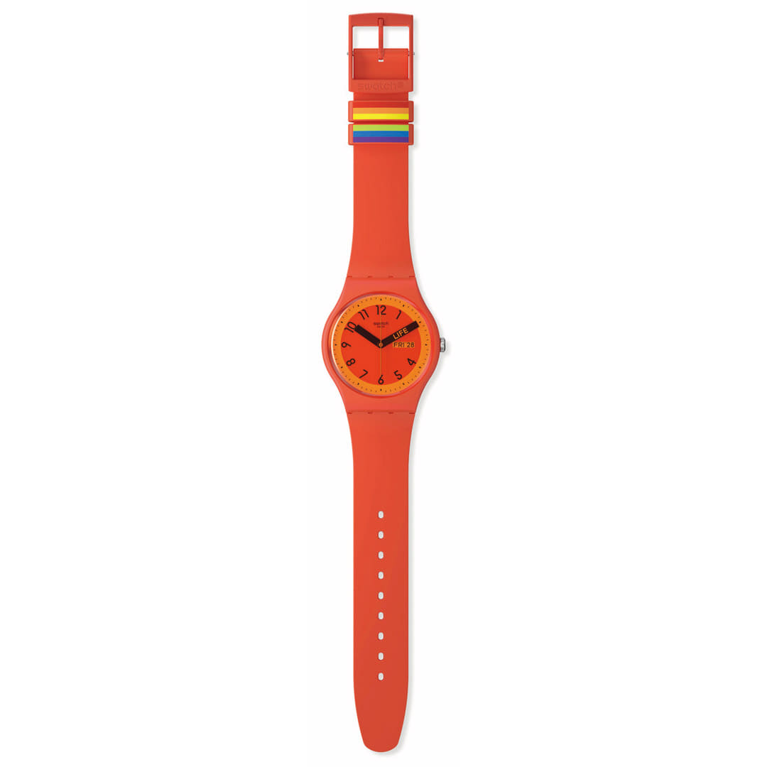 [New]Swatch Swatch PROUDLY RED plow Dolly red SO29R705Originals ...