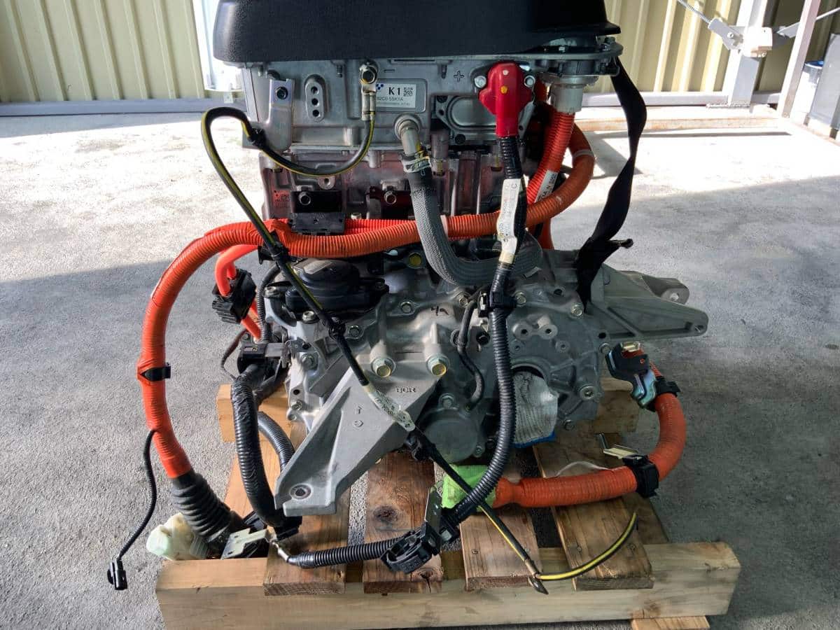 [Used]Y.B.3451 2017 ZE1 Nissan Leaf EM57 Engine, the drive motor body ...
