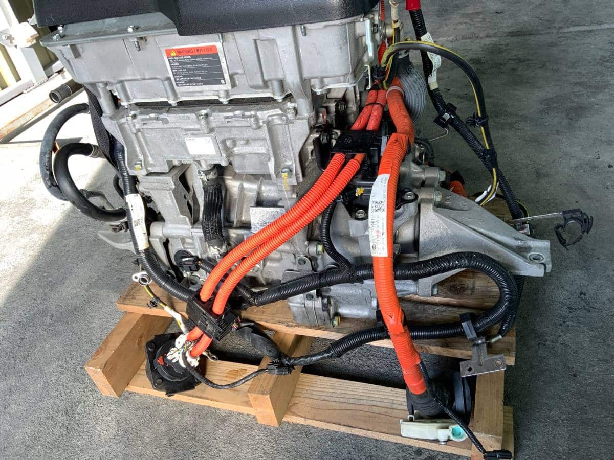 [Used]Y.B.3451 2017 ZE1 Nissan Leaf EM57 Engine, the drive motor body ...