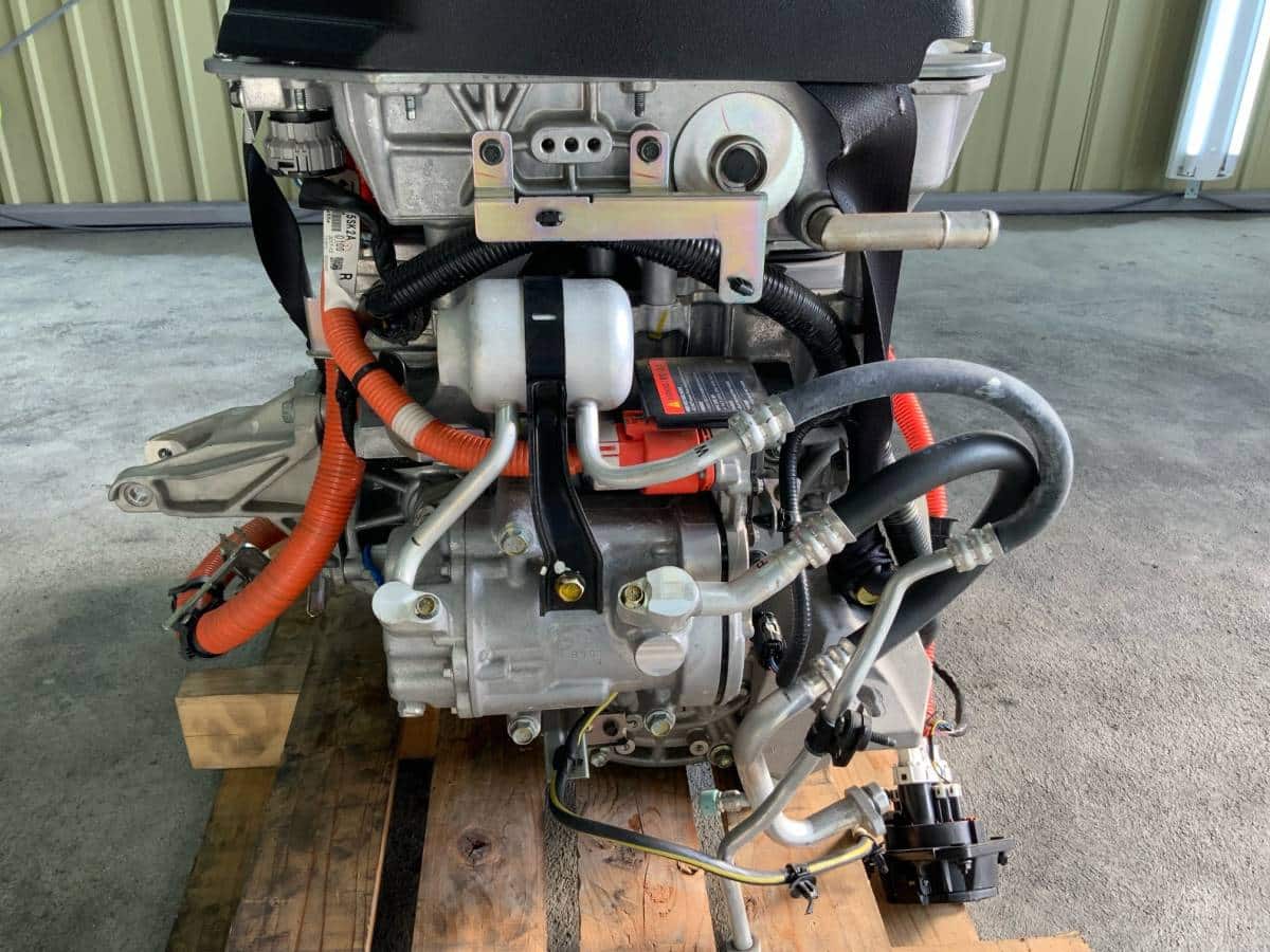 [Used]Y.B.3451 2017 ZE1 Nissan Leaf EM57 Engine, the drive motor body ...
