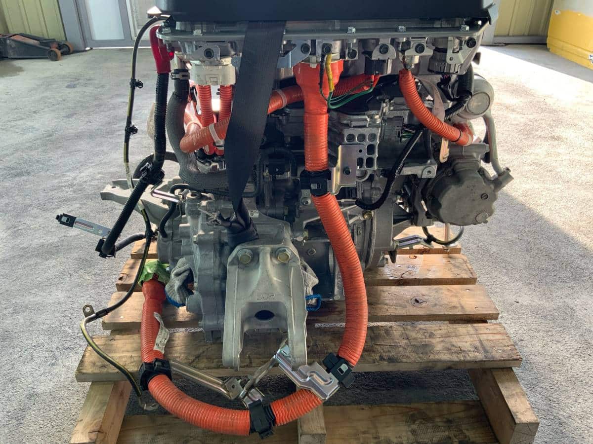 [Used]Y.B.3451 2017 ZE1 Nissan Leaf EM57 Engine, the drive motor body ...