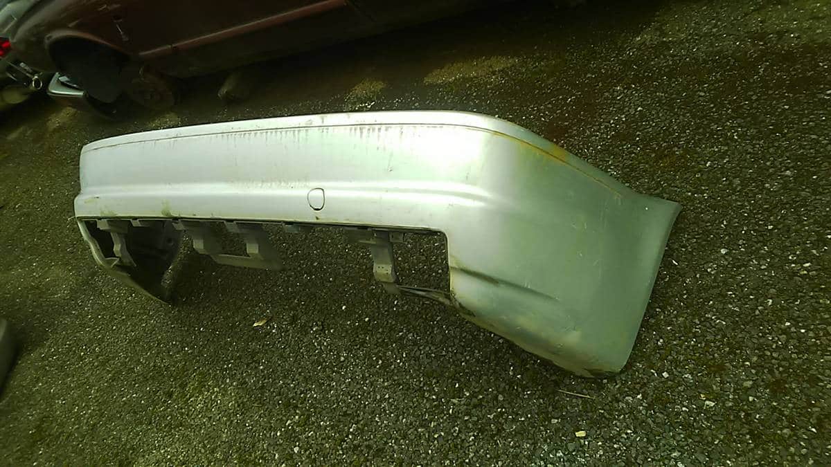 Used BMW E46 M3 Rear bumper cover 2496647 22449 51122695267 buhintori Rear bumper traction hook cover M plays sports BE FORWARD Auto Parts