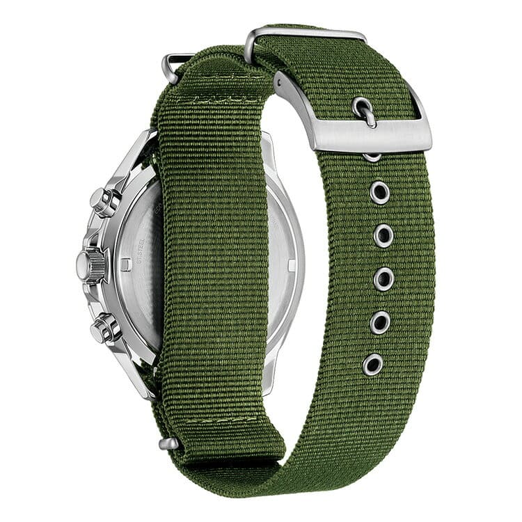 [New]Citizen Collection CITIZEN collection Eco Drive nylon band khaki ...