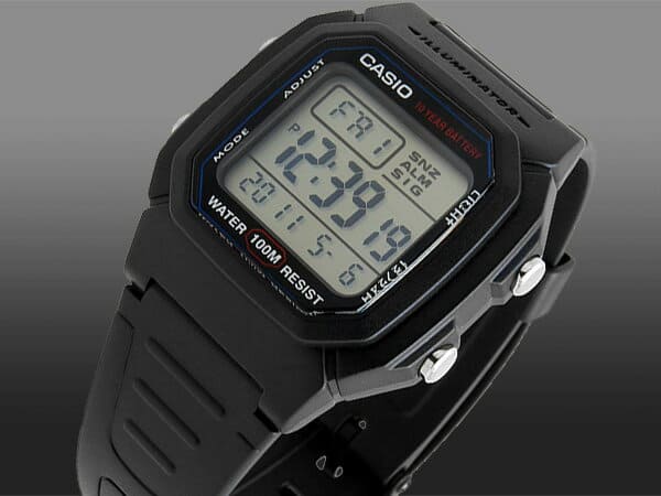 [New]CASIO W-800H-1AV BASIC DIGITAL QUARTZ Casio basic mens Ladies ...