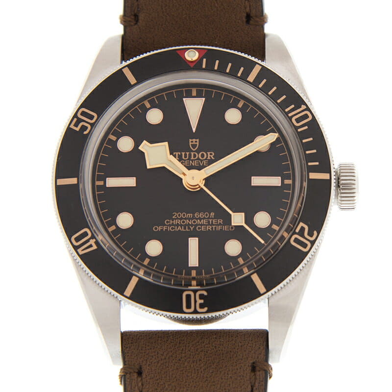 [New]TUDOR Tudor Black bay Fifty-Eight 79,030N [brown leather belt ...