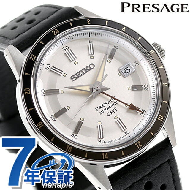 [New]SEIKO Presage basic line Automatic winding mens leather belt SEIKO ...