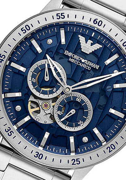 [New]Emporio Armani clock EMPORIO ARMANI mens Mario Meccanico AR60052 ...