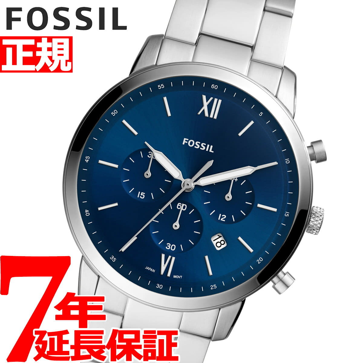 [New]up to 41 times! Fossil FOSSIL mens current style Kurono NEUTRA ...