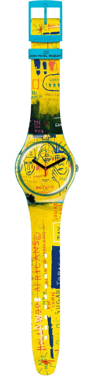 [New]swatch Swatch HOLLYWOOD AFRICANS BY JM BASQUIAT Hollywood African ...