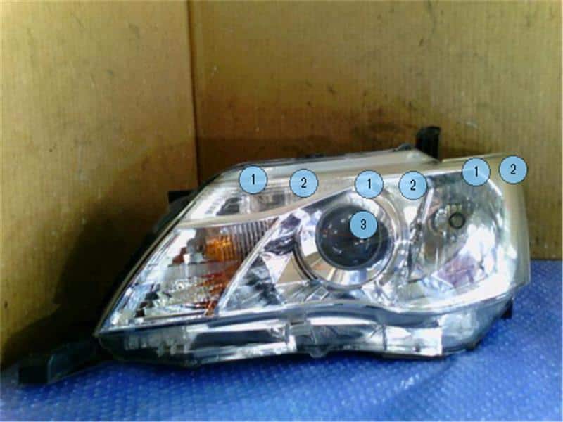 [Used]Left Headlight TOYOTA Corolla Axio 2013 DBA-NZE161 8118512J10 ...