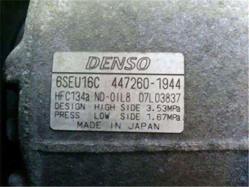 [Used]A/C Compressor TOYOTA Voxy 2009 DBA-ZRR70W 8831028640 - BE ...