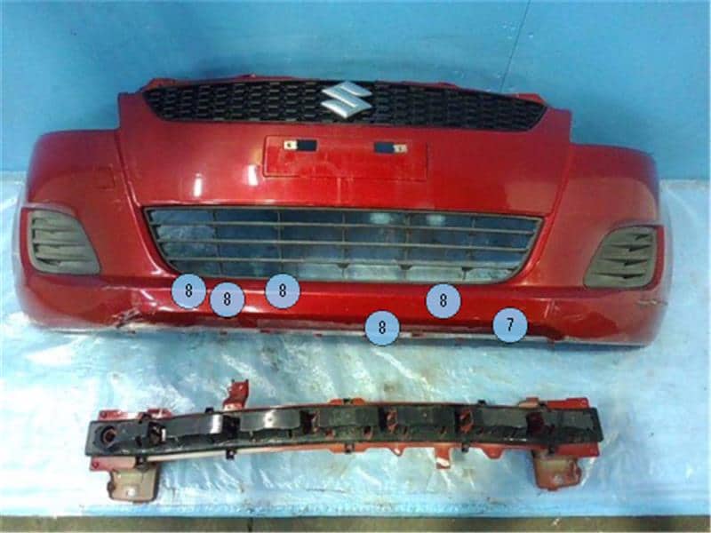 [Used]Front Bumper SUZUKI Swift 2010 DBA-ZC72S 7171171L00799 - BE ...