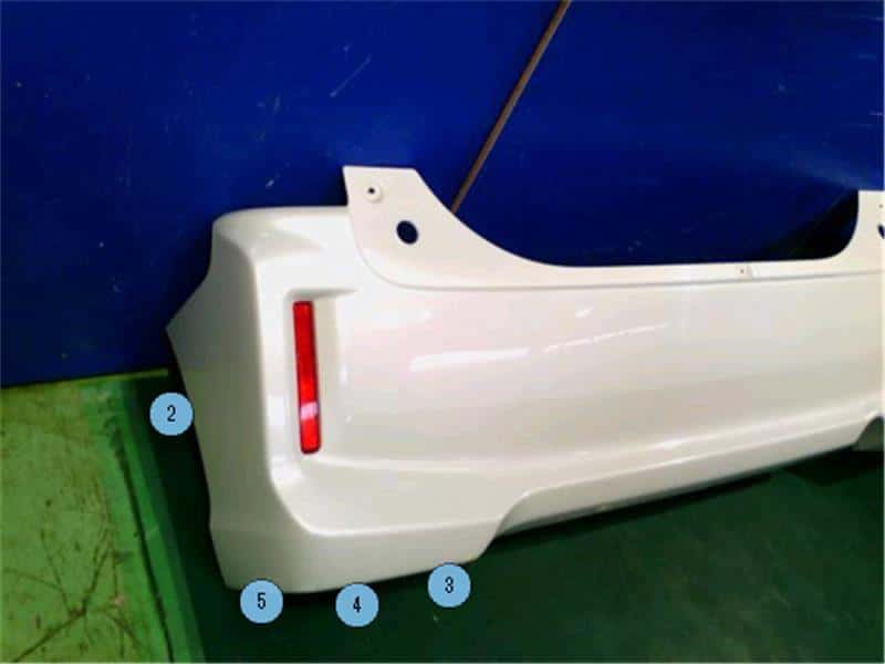 [Used]Rear Bumper Assembly SUZUKI Solio 2015 DAA-MA36S 7181181P52ZVR ...