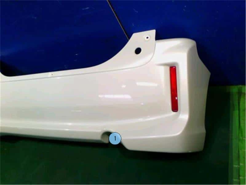 [Used]Rear Bumper Assembly SUZUKI Solio 2015 DAA-MA36S 7181181P52ZVR ...