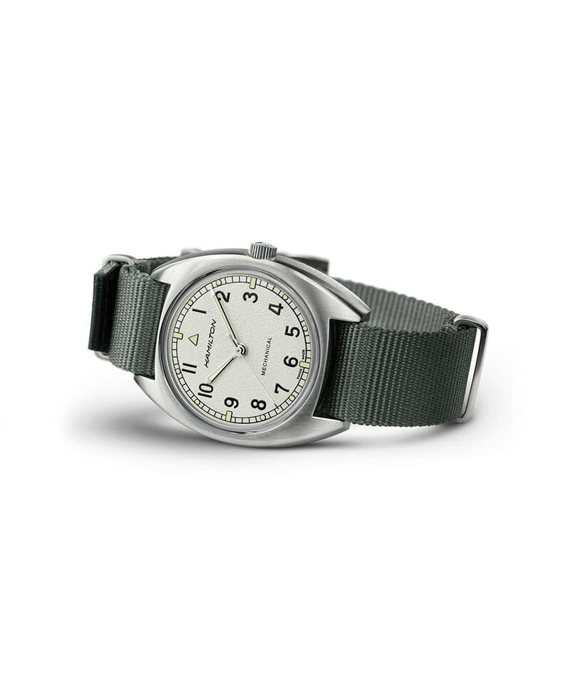[New]loan Hamilton khaki aviation pilot pioneer Mechanical 36MM rolling ...