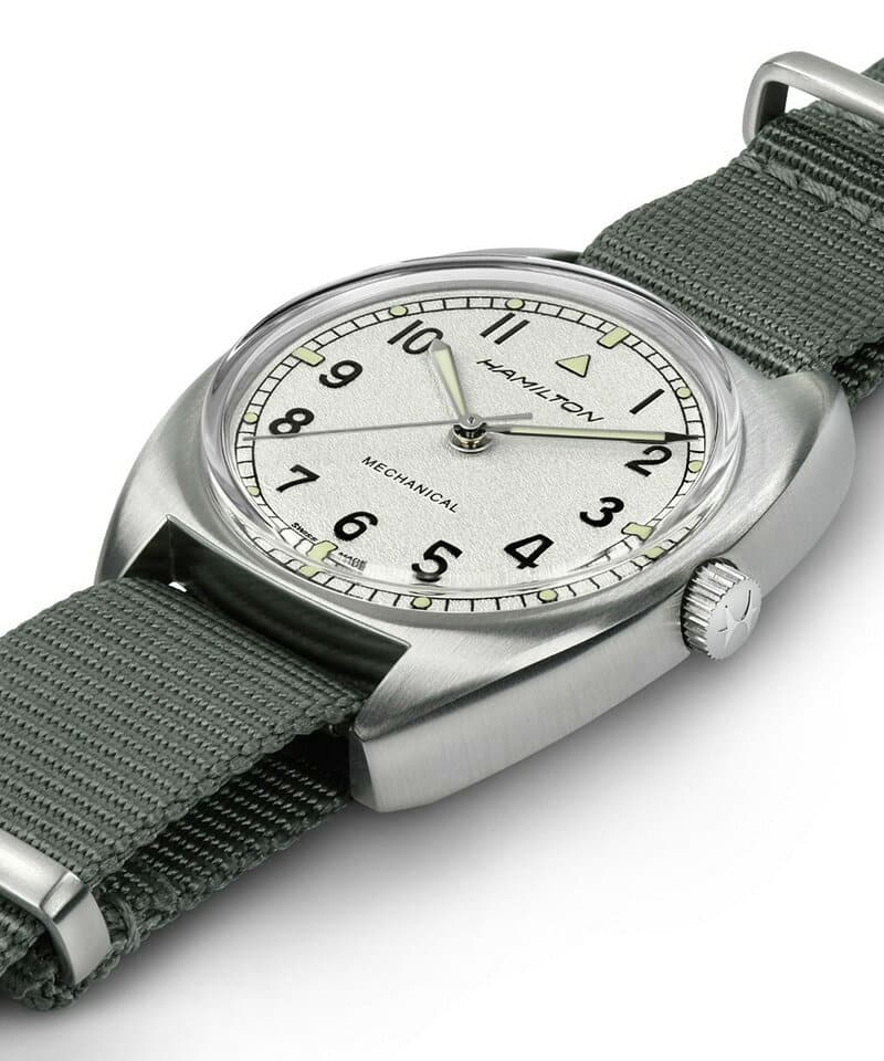 [New]loan Hamilton khaki aviation pilot pioneer Mechanical 36MM rolling ...