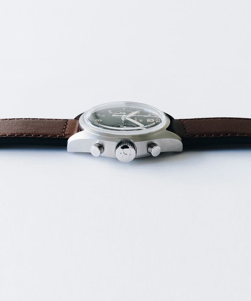 [New]loan Hamilton khaki aviation pilot pioneer Mechanical Chronograph ...