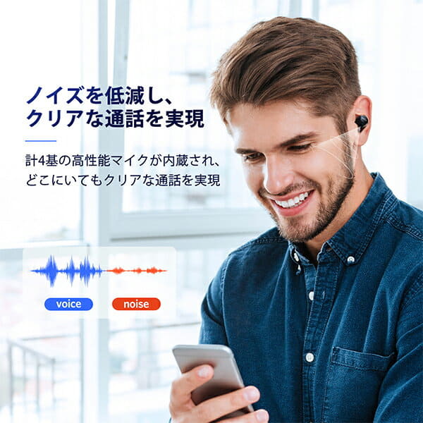 [New]wireless earphone Low delay game waterproofing IPX7 compact small ...