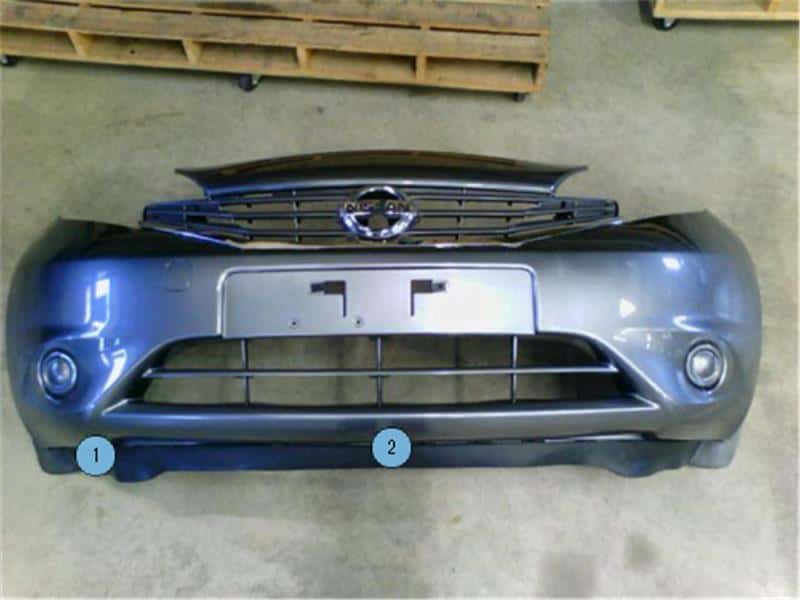 [Used]Front Bumper NISSAN Note 2013 DBA-E12 - BE FORWARD Auto Parts