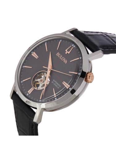 [New]Bulova Bulova Mens Aerojet 98A187 Automatic Watch with Open ...