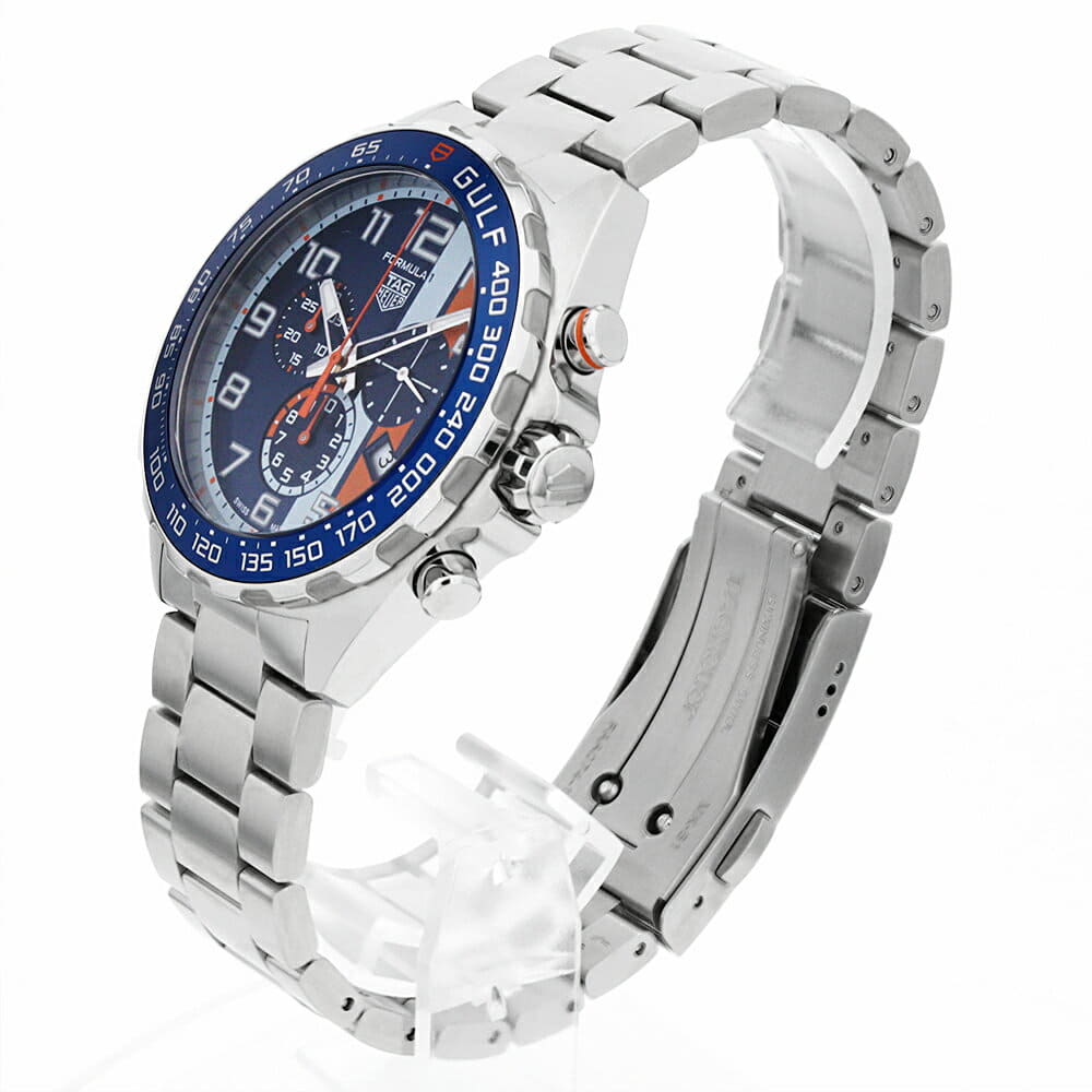 [New]60 times TAG HEUER formula 1 Chronograph gulf special edition ...