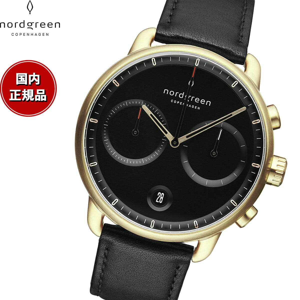 [New]It is +1 time get in Node green nordgreen mens Chronograph PI42GOLEBLBL Pioneer pioneer ...