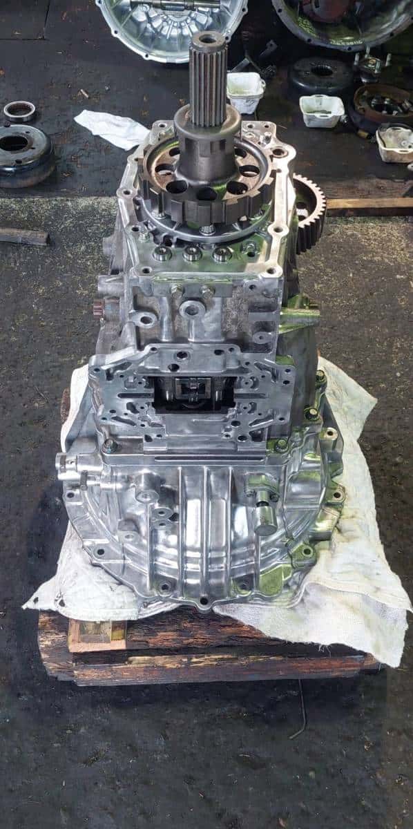 [Used]The Mitsubishi FUSO Canter Engine 4P10 (Transmission model M038S6 ...