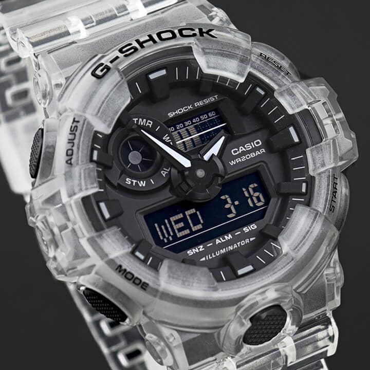[New]Casio CASIO G-Shock G-SHOCK G-SHOCK GA-700SKE-7A skeleton ...