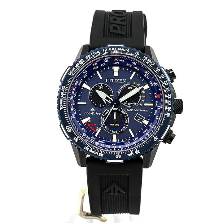 [New]CITIZEN pro master direct flight SKY series Eco Drive radio time ...