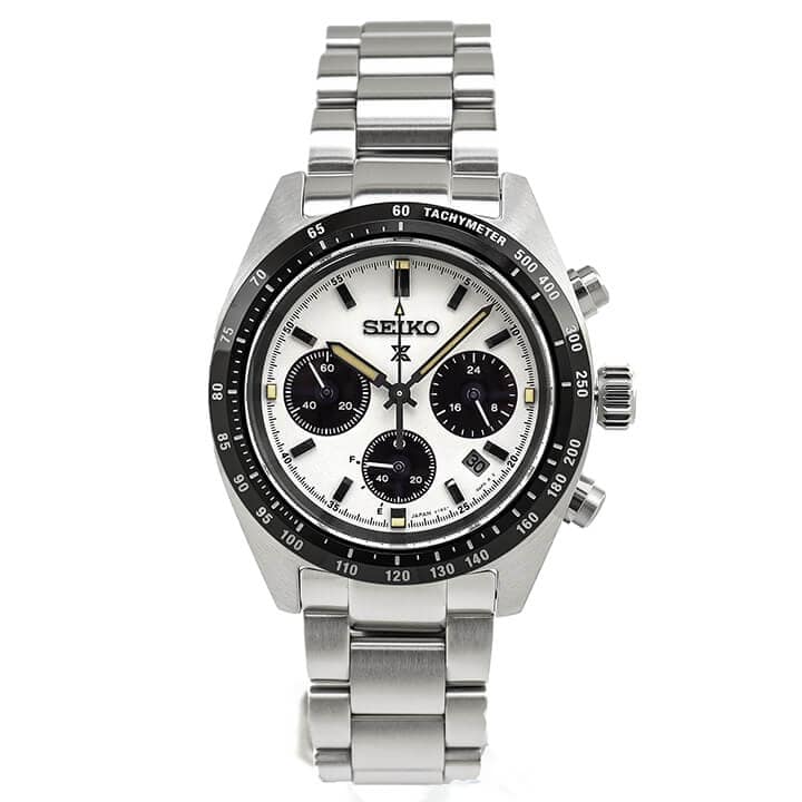 [New]SEIKO Pross pecks solar SEIKO PROSPEX SPEEDTIMER speed timer clock Chronograph analog Panda ...