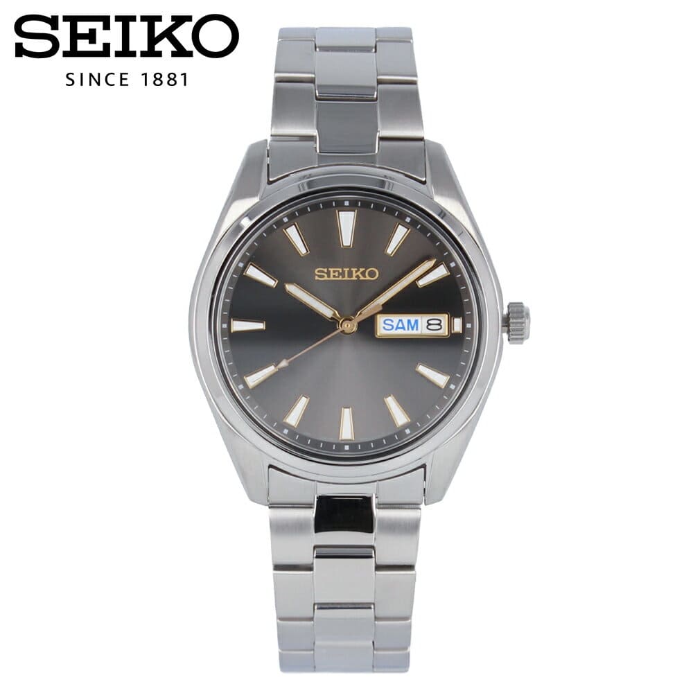 [New]100 ! SEIKO SEIKO clock mens waterproofing quartz analog Stainless ...