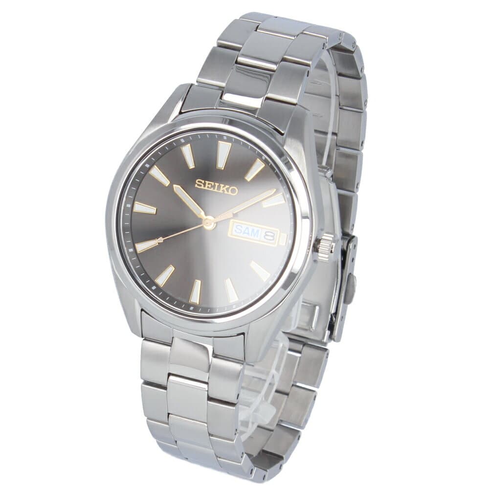 [New]100 ! SEIKO SEIKO clock mens waterproofing quartz analog Stainless ...