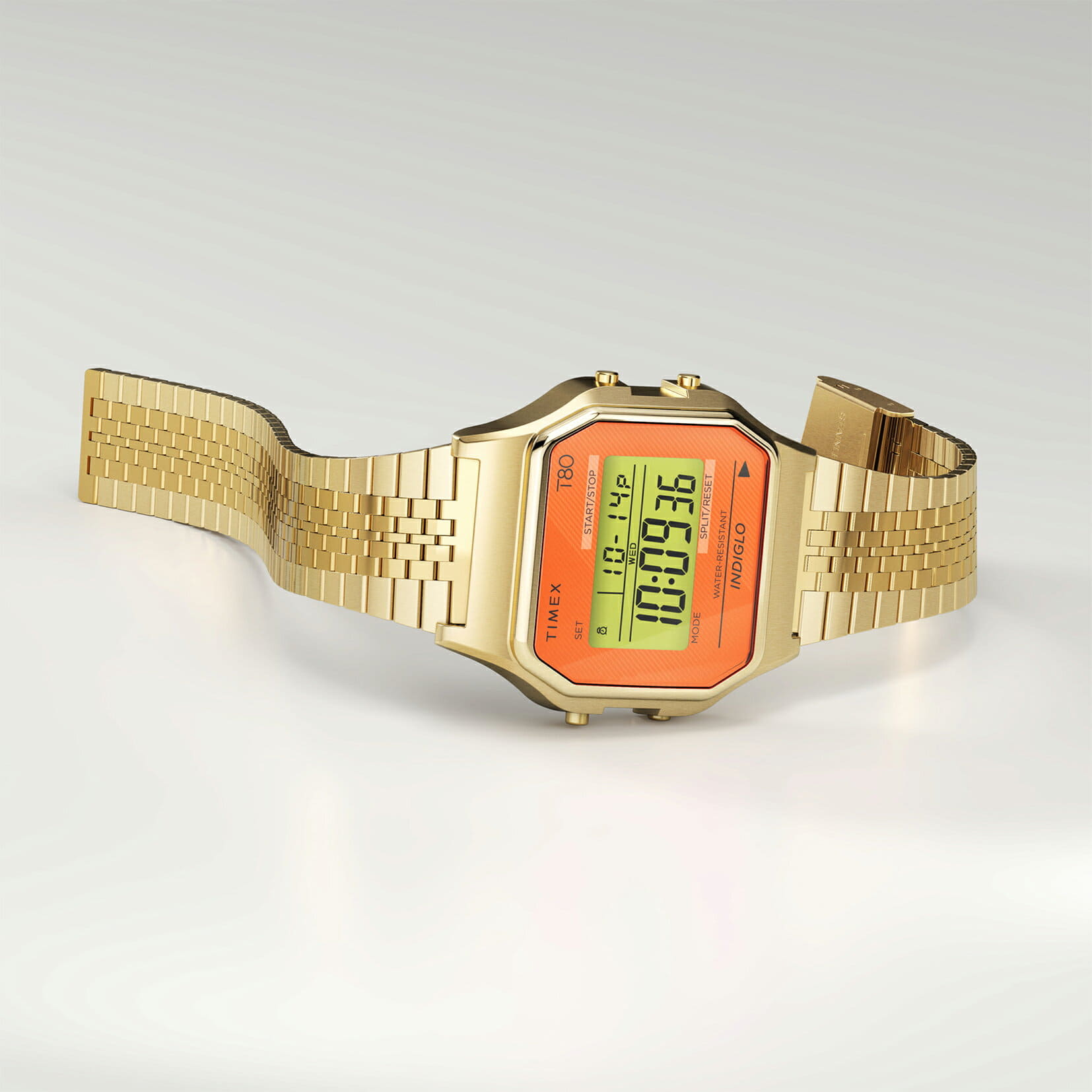 [New]TIMEX Timex Timex 80 quartz unisex digital TW2V19500 clock high ...