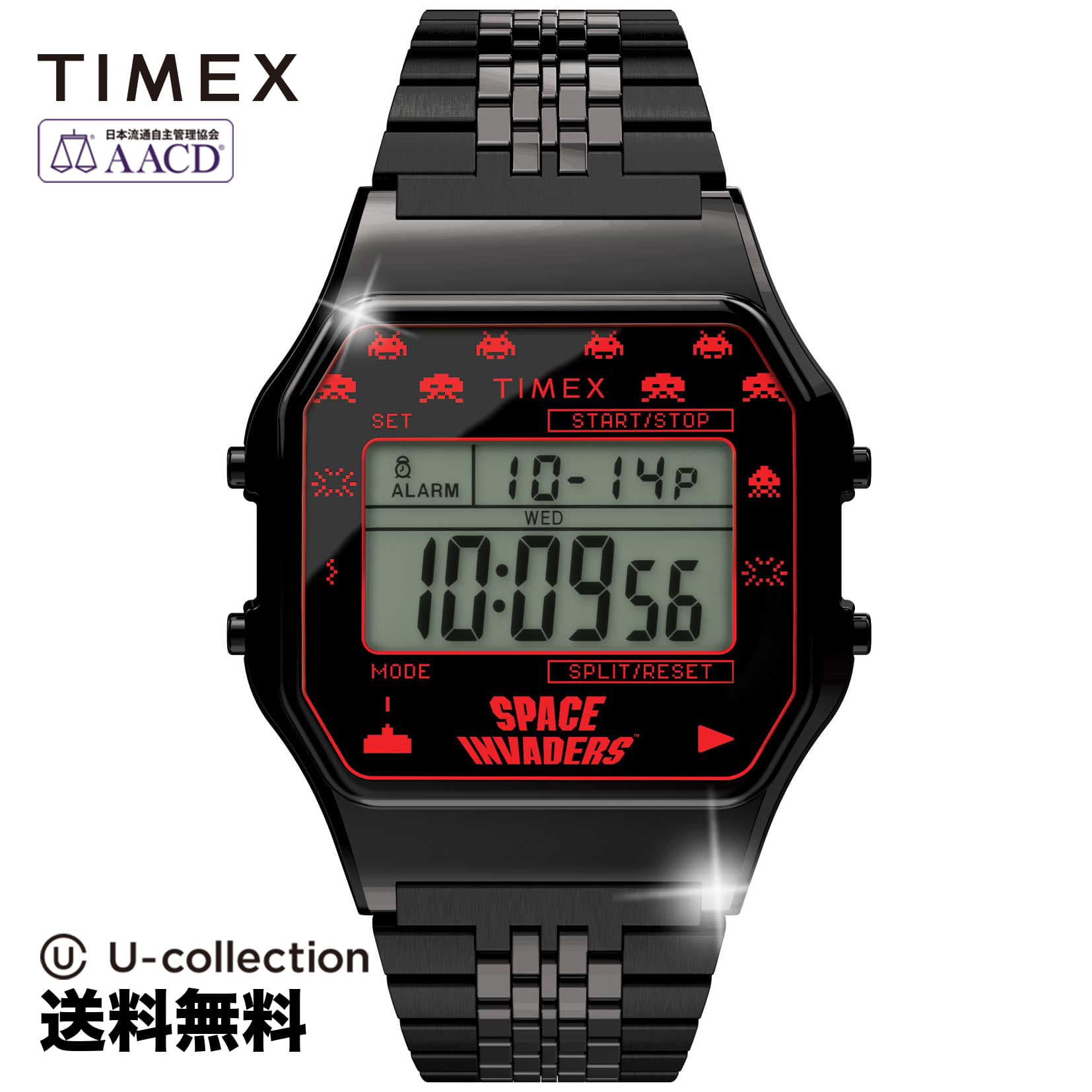 [New]TIMEX Timex space invader collaboration quartz unisex digital ...